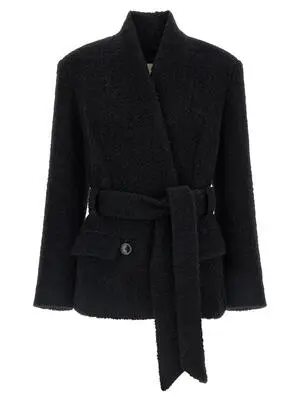 Isabel Marant Étoile Syndra' Belted Blazer - Black