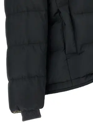 Brunello Cucinelli Down Jacket With Knit And Jewel Details