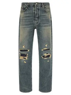 MAISON MARGIELA Jeans Distressed - Blue