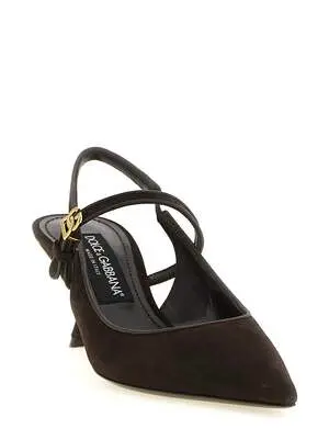 Dolce & Gabbana Suede Slingbacks