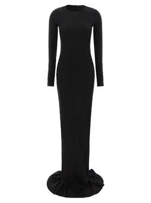 Rick Owens Simple Edfu Gown' Dress - Black