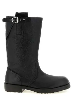 Dries Van Noten Biker Boots - Black