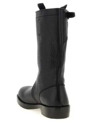 Dries Van Noten Biker Boots