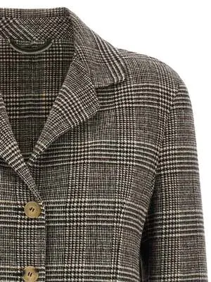 ERMANO SCERVINO Ermanno Scervino Blazer Cropped Check