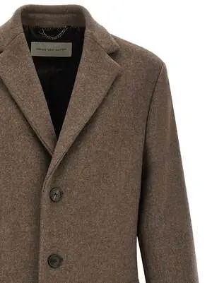 Dries Van Noten Rustic' Wool Coat