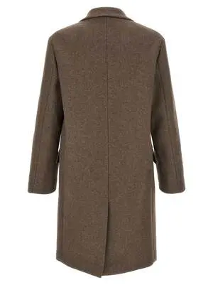 Dries Van Noten Rustic' Wool Coat