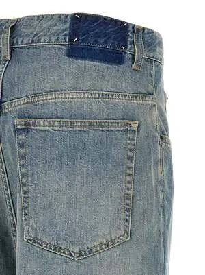 MAISON MARGIELA Wrap' Asymmetric Closure Jeans