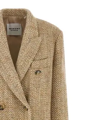 Isabel Marant Étoile Marant 'pilda' Double-breasted Coat