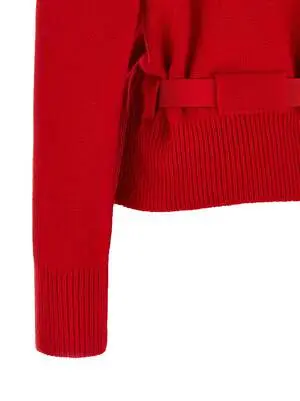 FERRAGAMO Belted Cardigan