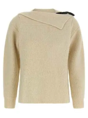 Isabel Marant Étoile Thais' Sweater With Alamari - White