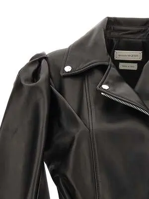 Alexander McQueen Bow Knot' Biker Vest