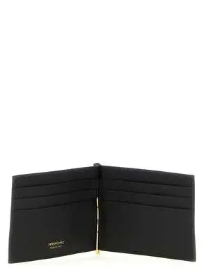 FERRAGAMO Gancini Wallet With Clip