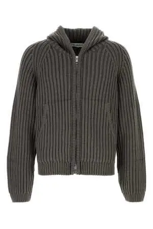 Our Legacy Dark Grey Wool Sweatshirt - Gray