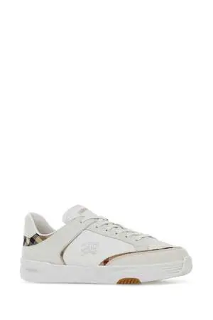 Burberry Leather Harrow Sneakers - Multicolor