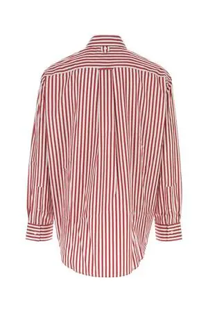 AMI Paris Embroidered Poplin Shirt - Multicolor