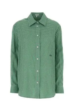 Loewe Embroidered Twill Shirt - Multicolor