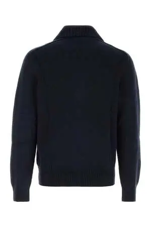 Burberry Midnight Stretch Cashmere Blend Cardigan