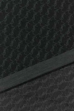 Saint Laurent Embroidered Cashmere Scarf