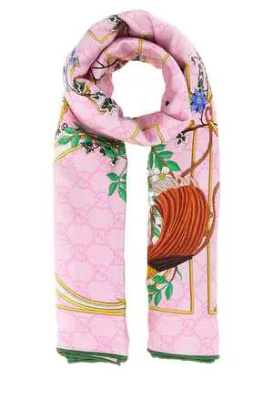 Gucci Printed Twill Foulard - Multicolor