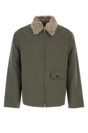 Our Legacy Dark Grey Wool Blend Jacket - Gray