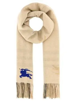 Burberry Sand Cashmere Reversible Scarf - Brown