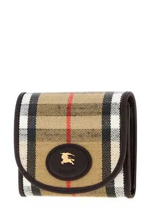 Burberry Printed Canvas Wallet