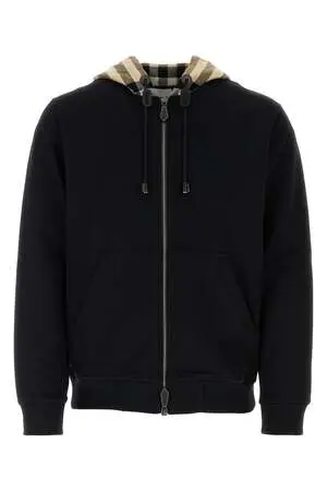 Burberry Cotton Sweatshirt - Black