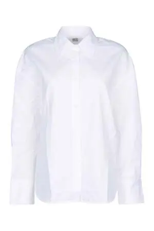 TOTEME Boxy Poplin Shirt - Multicolor