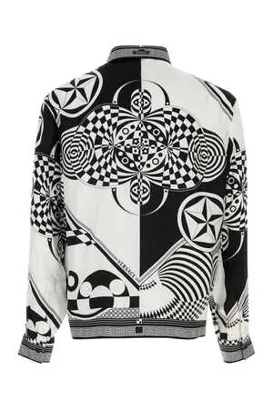 Versace Printed Twill Shirt - Multicolor