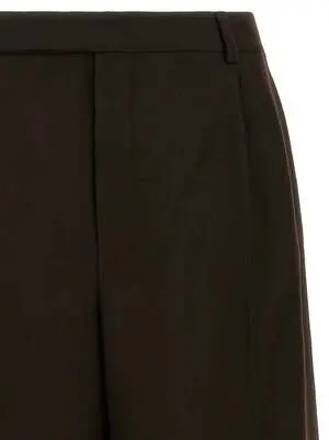 Saint Laurent Flannel Bermuda Shorts