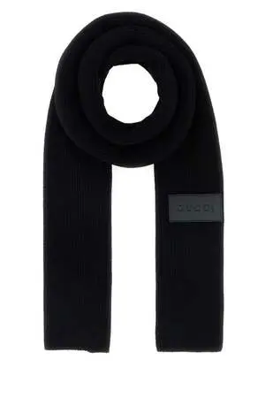 Gucci Wool Scarf - Black