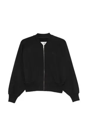 MAISON MARGIELA Cotton Blend Bomber Jacket - Black
