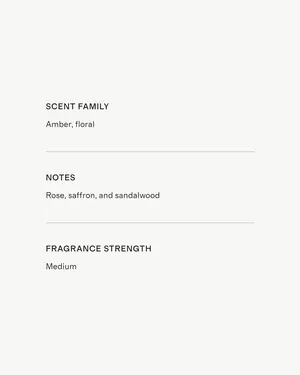 Quince Saffron Oud Candle, Plant-based Wax