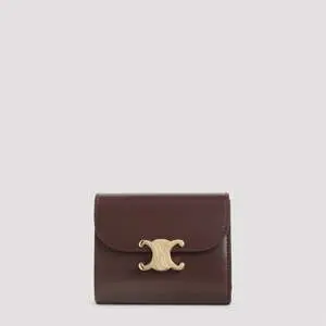 Celine Small Flap Wallet Mini Leather Card Case