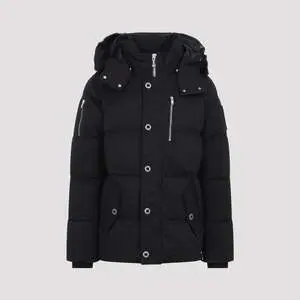 Moose Knuckles Original 3q Cotton-blend Down Jacket - Black