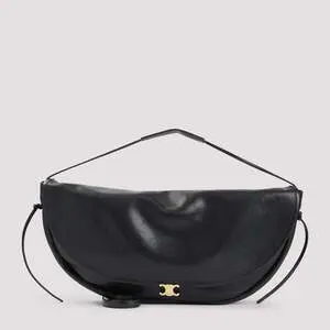 Celine Halfmoon Mini Soft Handbag - Black