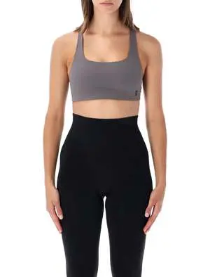 On On Running Women's Square Neck Sports Bra Grigio