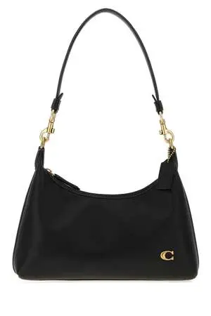 COACH NEW YORK Juliet 25 Leather Shoulder Handbag - Black