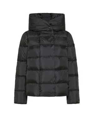 Peuterey Hooded Quilted Puffer Jacket - Nero