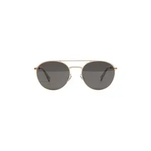 Mykita X Maison Margiela Mmcraft018 Sunglasses Sand/dark Grey Solid - Black