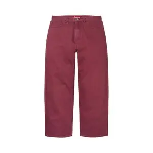 Supreme Baggy Jean 'burgundy - Red