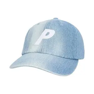 PALACE Bleached Denim P 6-panel 'stonewash