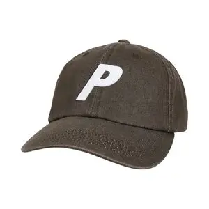 PALACE Bleached Denim P 6-panel - Brown
