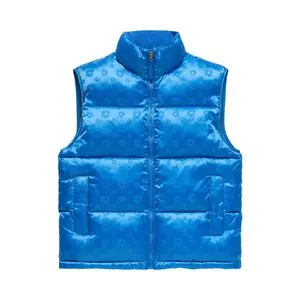 DENIM TEARS Jacquard Monogram Cotton Wreath Vest