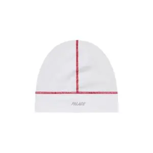 PALACE Run It Nein Cuff Beanie - White
