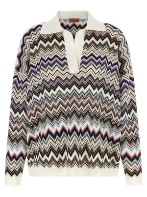 Missoni Zigzag Polo Shirt