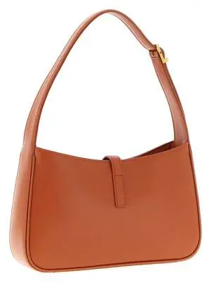Saint Laurent Le 5 À 7' Small Shoulder Bag - Orange