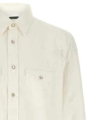 TOM FORD Western' Shirt - White