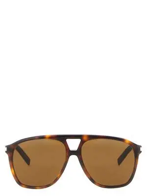 Saint Laurent Sl 596 Dune' Sunglasses - Brown