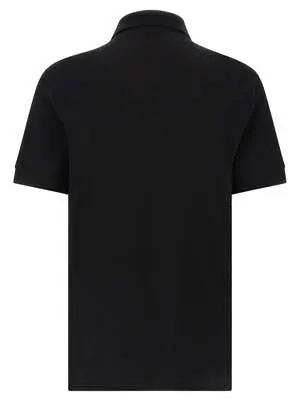 Dolce & Gabbana Logo Plate Polo Shirt